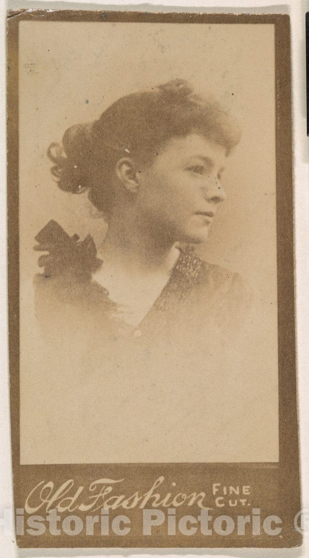Photo Print : Portrait of Actress in Profile, from The Actresses Serie ...