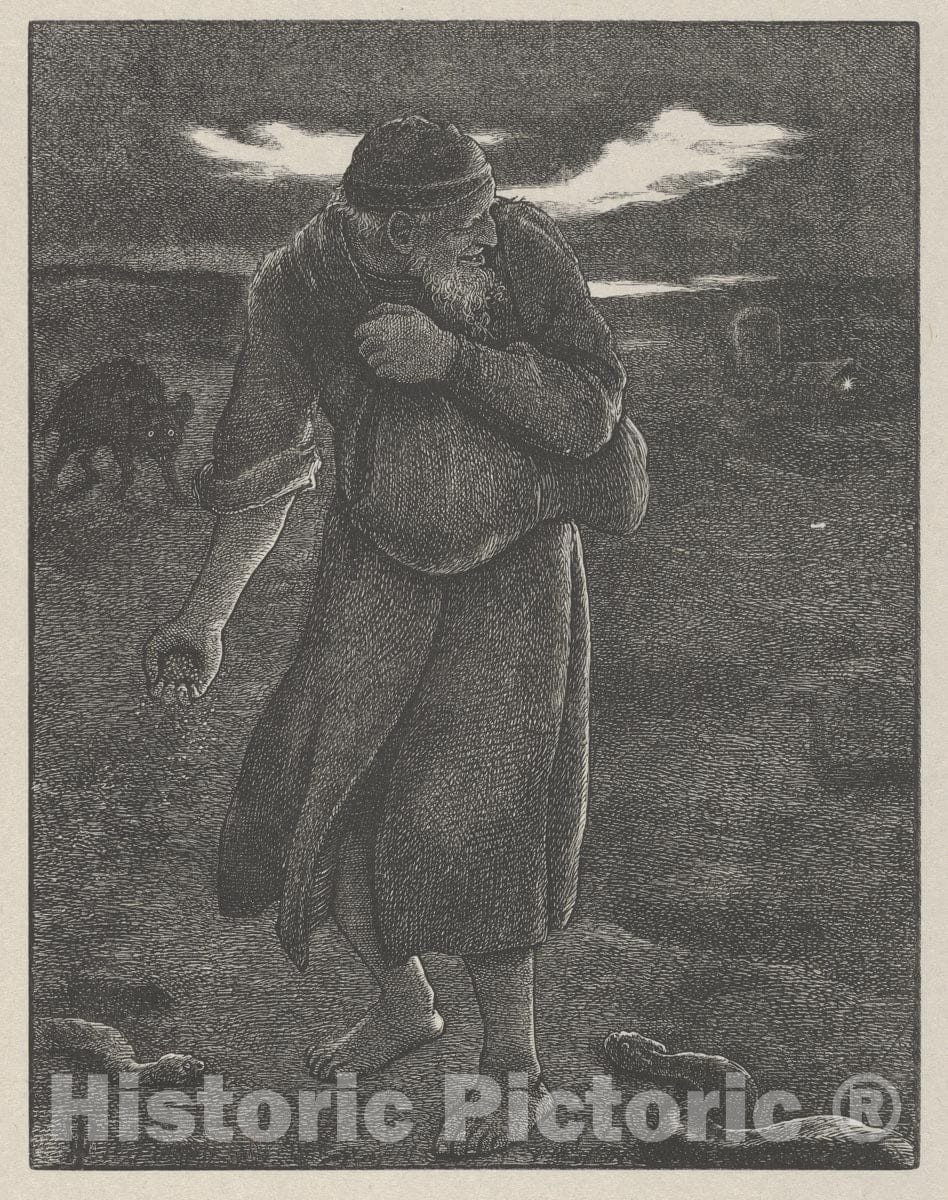 Art Print : Sir John Everett Millais - The Tares (The Parables of Our ...