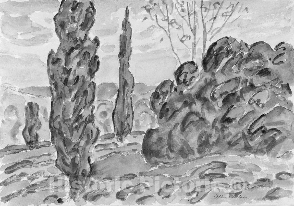 Allen Tucker - Landscape – Historic Pictoric