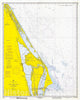 Historic Nautical Map - Ponce De Leon Inlet To Cape Kennedy, 1973 NOAA ...