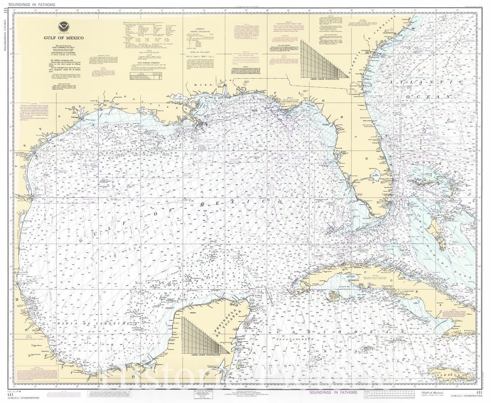 Nautical Map Vector