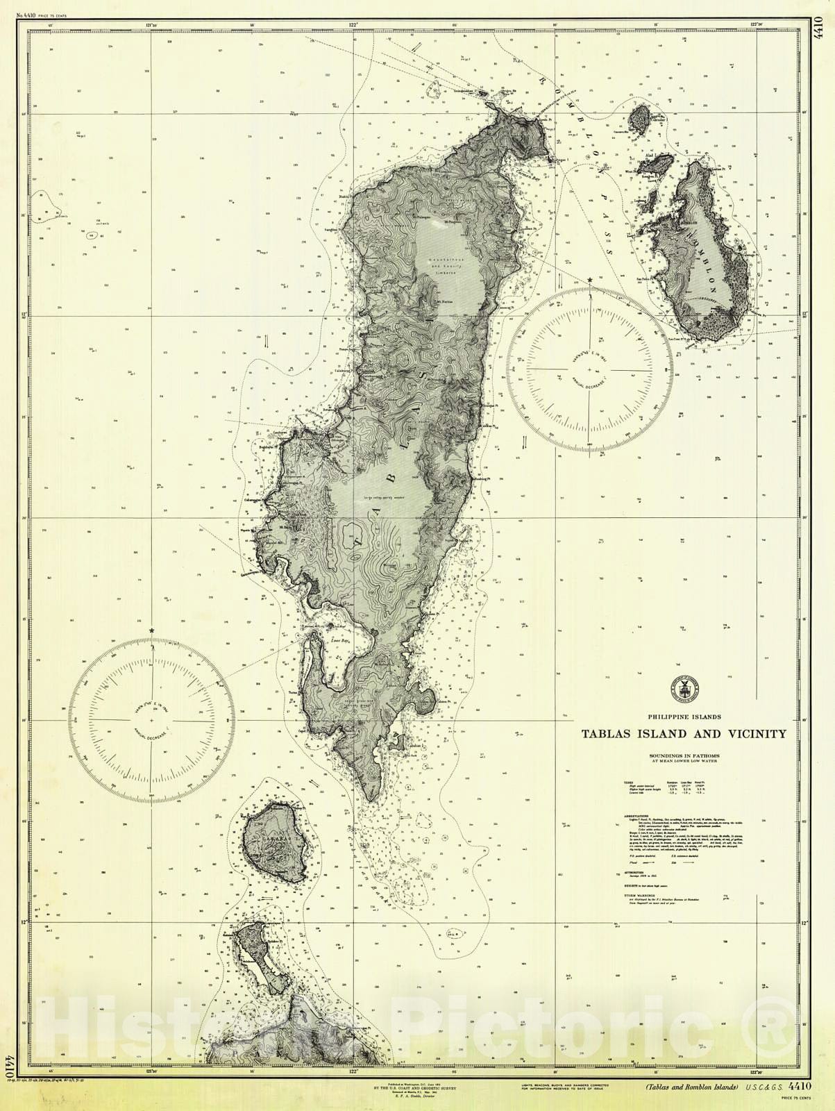 Tablas Island Map