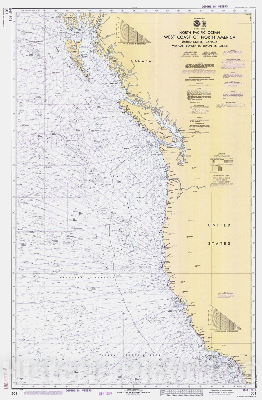 California West Coast Map Photo (U.S. National Park Service)
