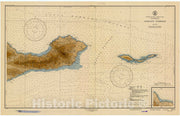 Historic Nautical Map - Anacapa Passage, 1946 NOAA Chart - California ...