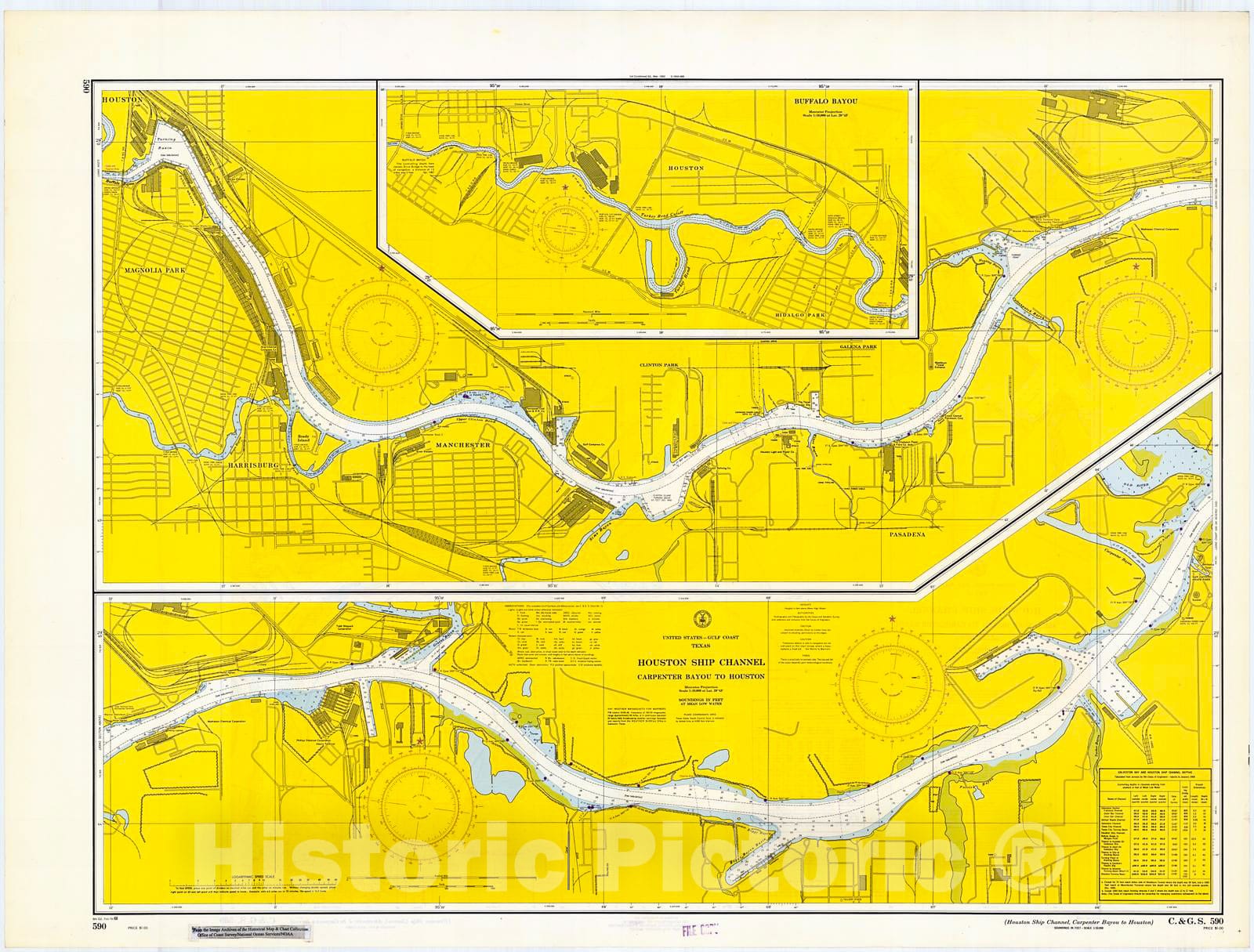 Map Of Houston Ship Channel Markers