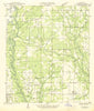 1942 Loranger, LA - Louisiana - USGS Topographic Map - Historic Pictoric