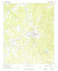 1972 Ackerman, MS - Mississippi - USGS Topographic Map - Historic Pictoric
