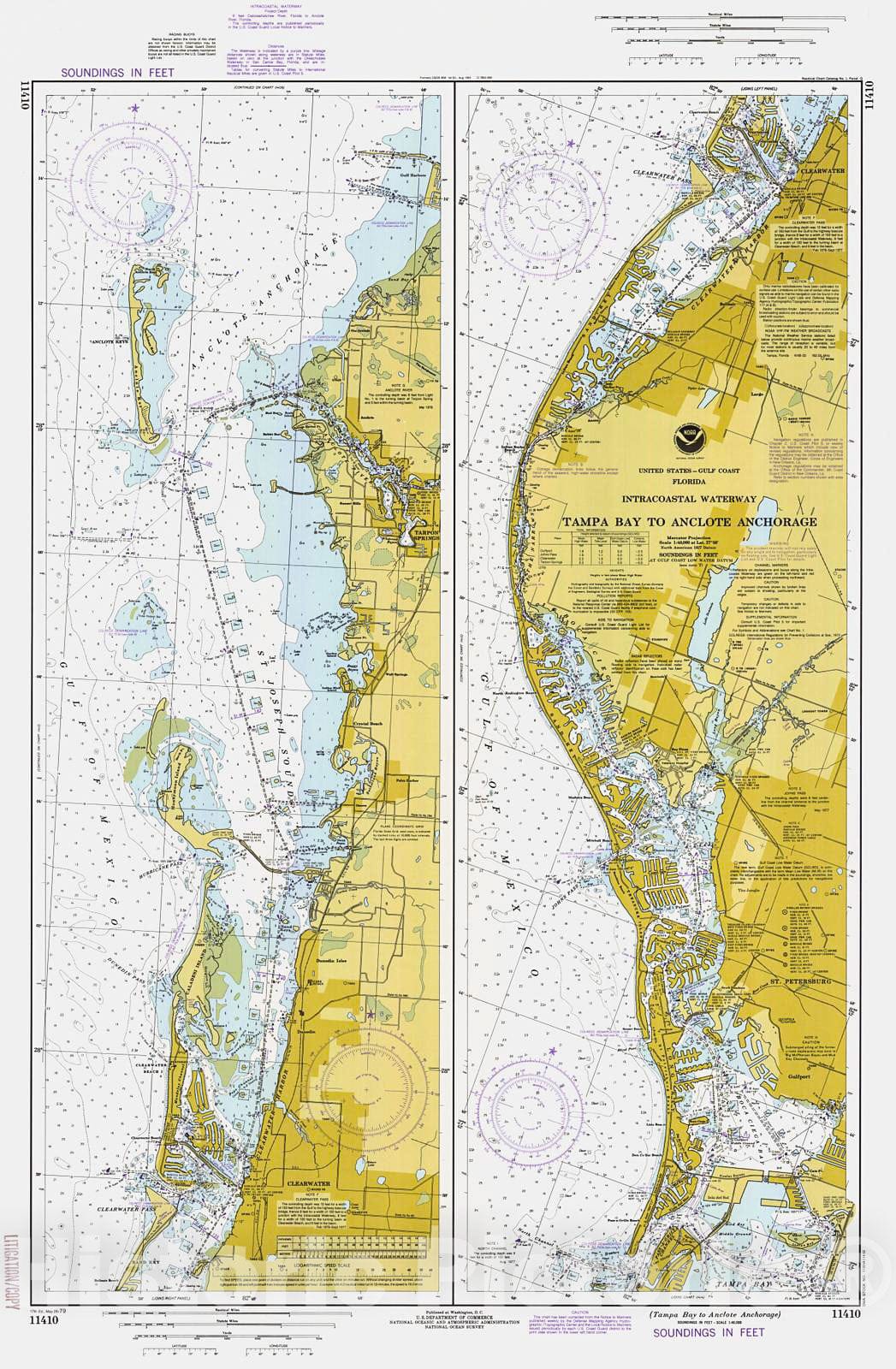 Crystal River Waterway Map