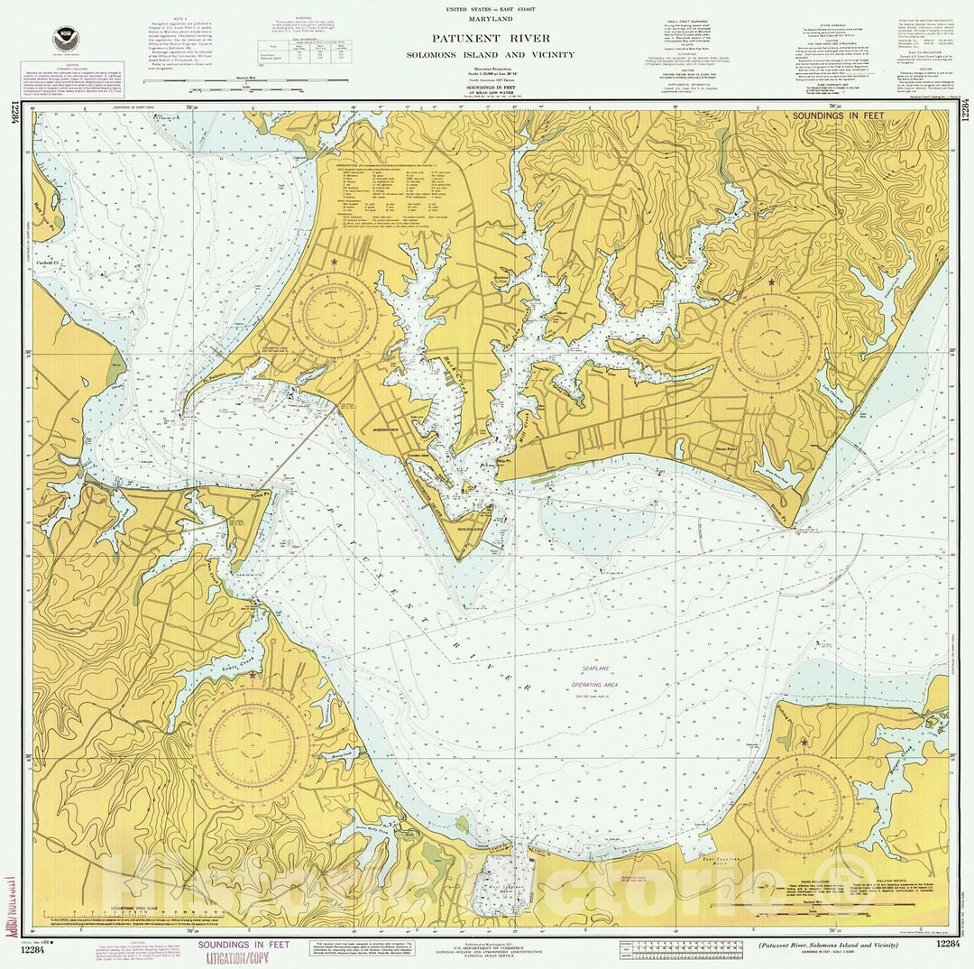 Map Of Solomons Island Md