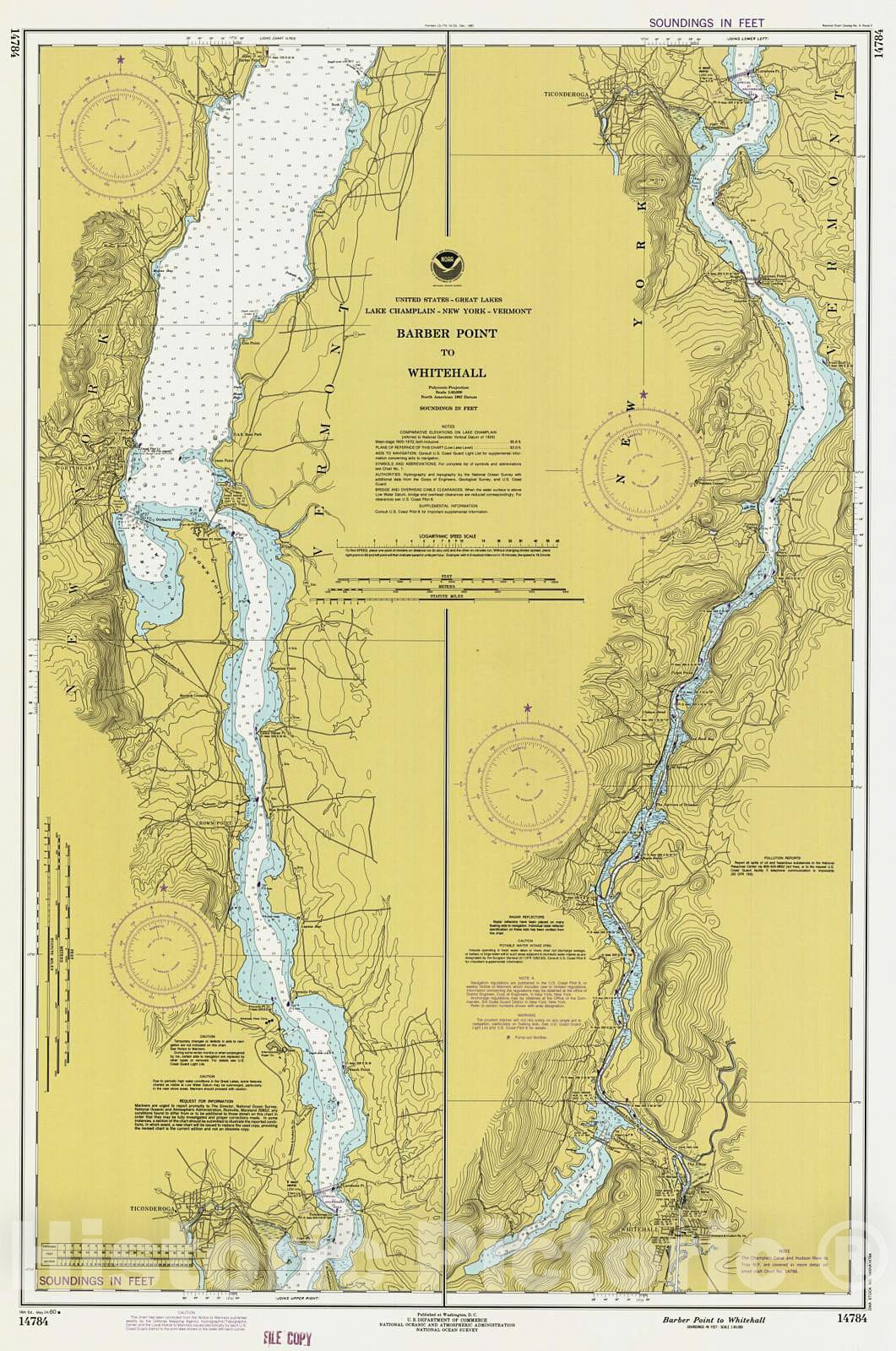 Historic Nautical Map - Barber Point To Whitehall, 1980 NOAA Chart - N ...