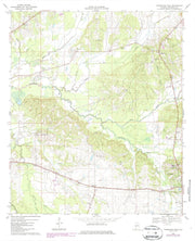 1968 Thomaston West, AL - Alabama - USGS Topographic Map – Historic ...