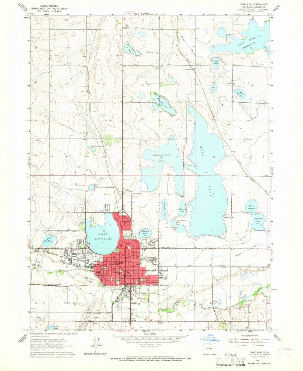 Loveland Colorado Us Map