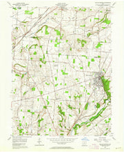 1955 Yellow Springs, OH - Ohio - USGS Topographic Map – Historic Pictoric