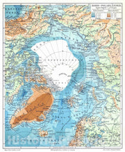 Historic Map : 1906 Word - Polarlander : Vintage Wall Art – Historic ...