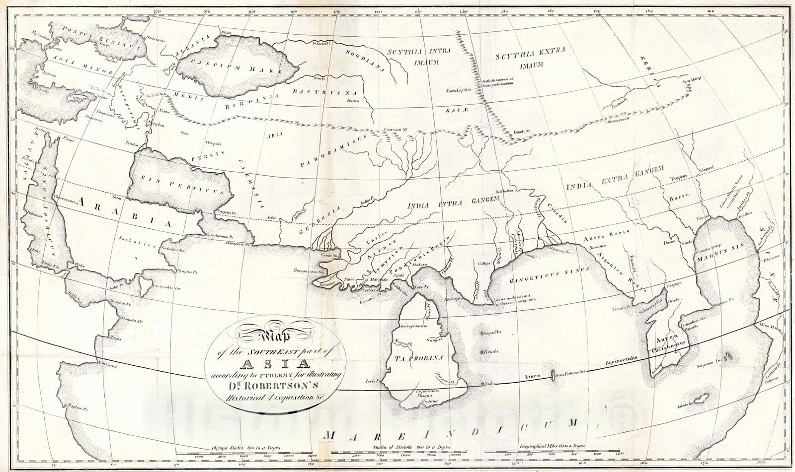 Historic Map : 1790 Map of the South East Part of Asia : Vintage Wall ...