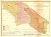 Historic Map : 1855 Map of the Country Between San Diego and the Color - Historic Pictoric