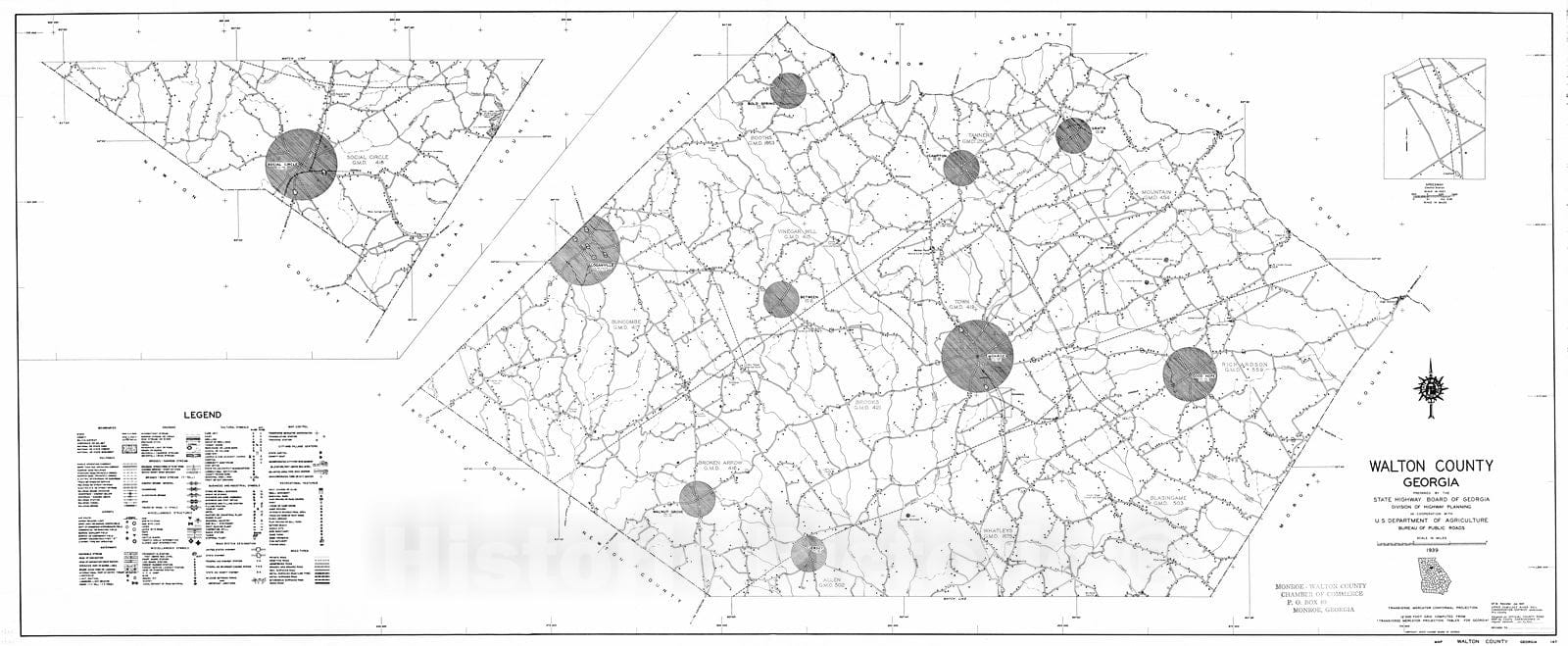Walton County Map