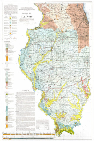 USGS Geologic Wall Maps - Historic Pictoric