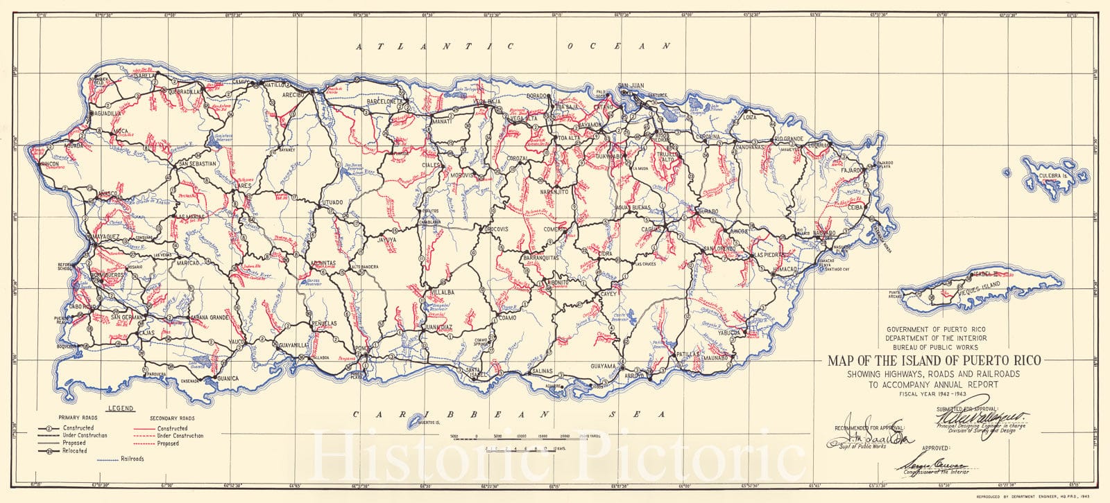 Puerto Rico Highway Map