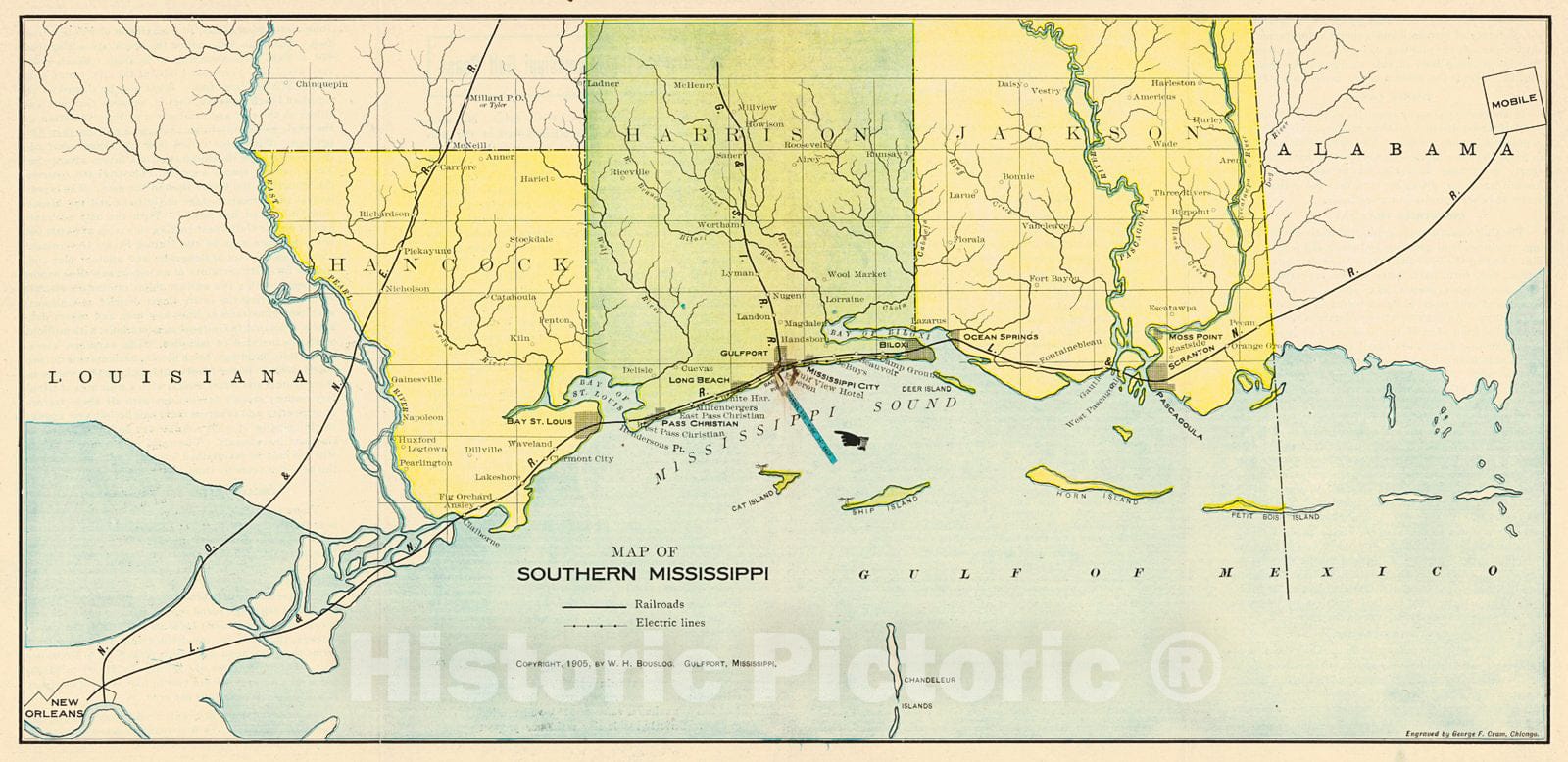 Map Of Southern Mississippi