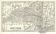 Historic Map : 1853 New York : Vintage Wall Art – Historic Pictoric