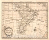Historic Map : 1793 South America : Vintage Wall Art - Historic Pictoric