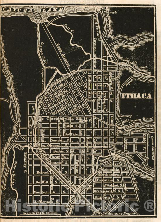 Ithaca Map Maps Of Ithaca Metro Area New York Marketmaps.com