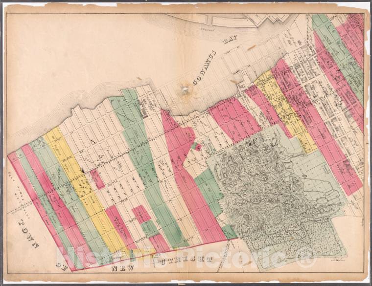 Historic Map - 1869 Brooklyn (New York, N.Y.)[Sheet 1: Map Encompassin ...