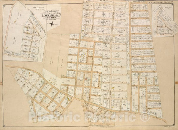 Historic Map - 1907 Queens, Sub Plan No. 2; [Springfield Road, Bank St ...