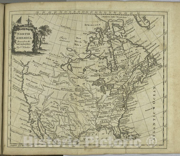 Historic 1779 Map - North America - North America - North America - Ma ...