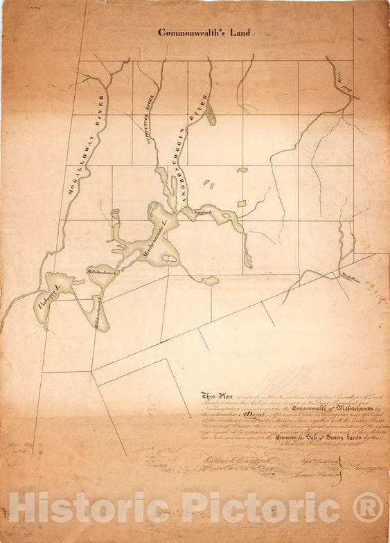 Historical Map, 1794 This Plan Represents Within The red Lines Twenty ...