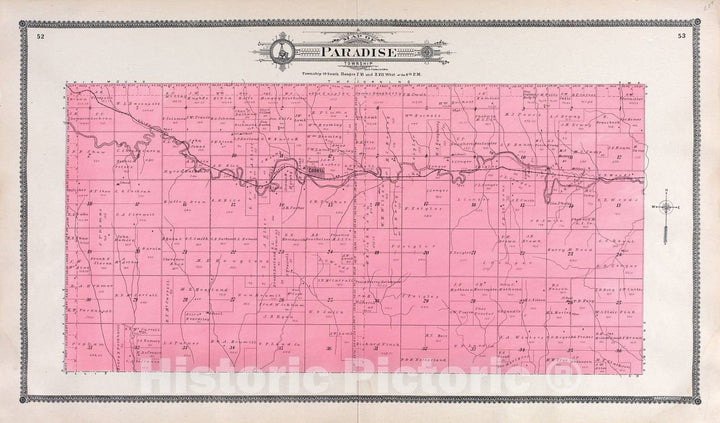 Historic Map - Standard Atlas of Rooks County, Kansas : Including a pl ...