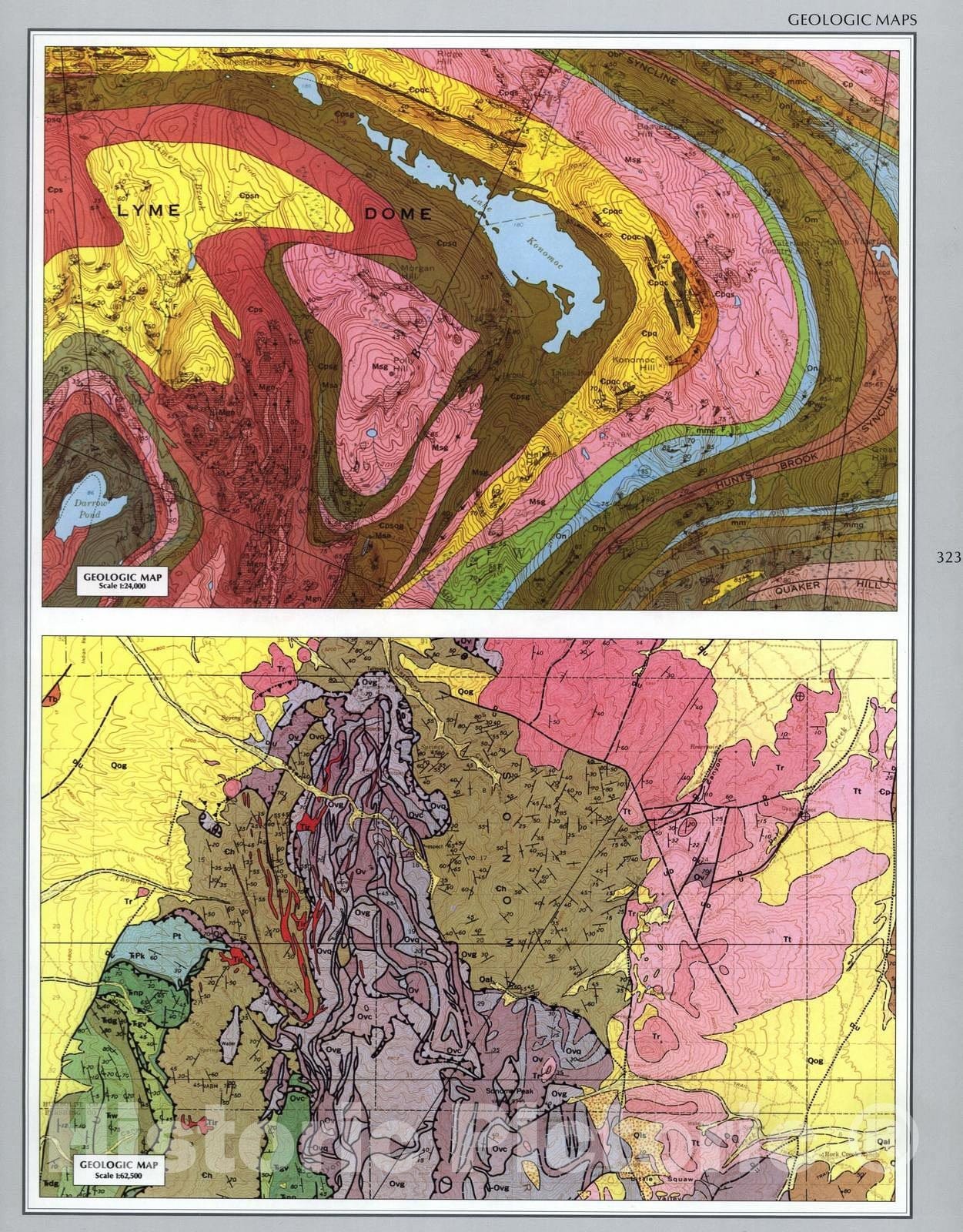 Historic 1970 Map - The National Atlas of The United States of America ...