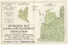 Historic 1914 Map - Atlas of Door County, Wisconsin - Map of Chambers ...