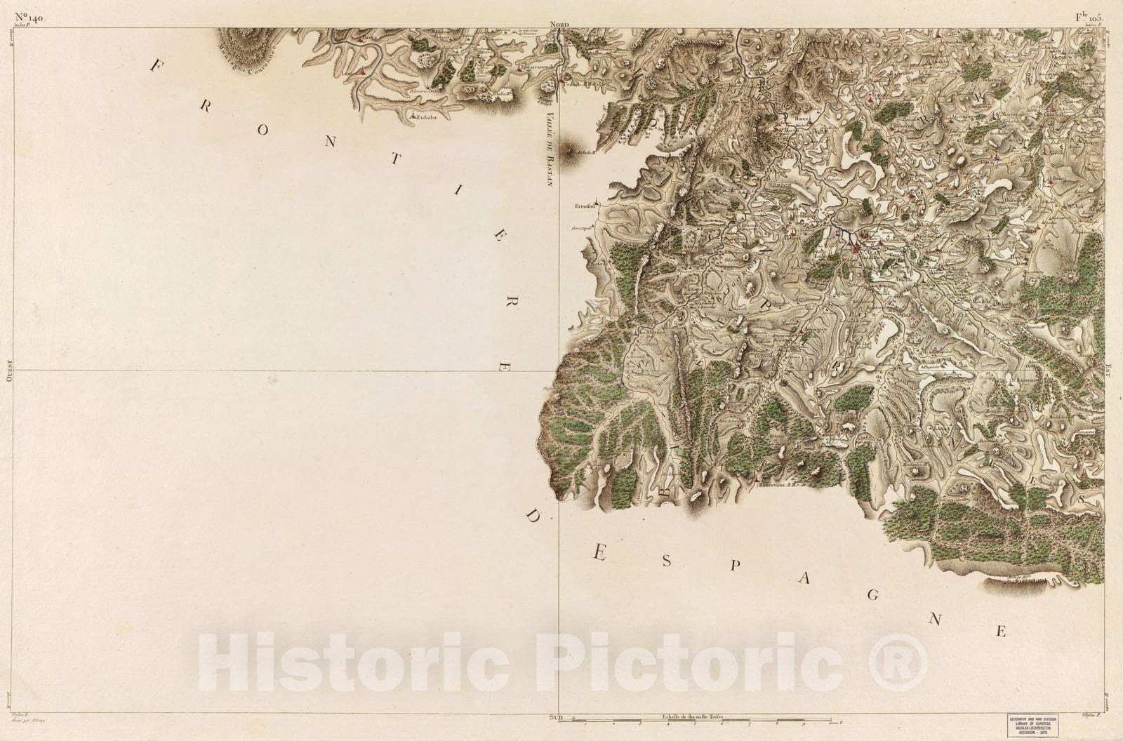 Historic 1756 Map - Carte de France - Image 145 of Copy 2 – Historic ...