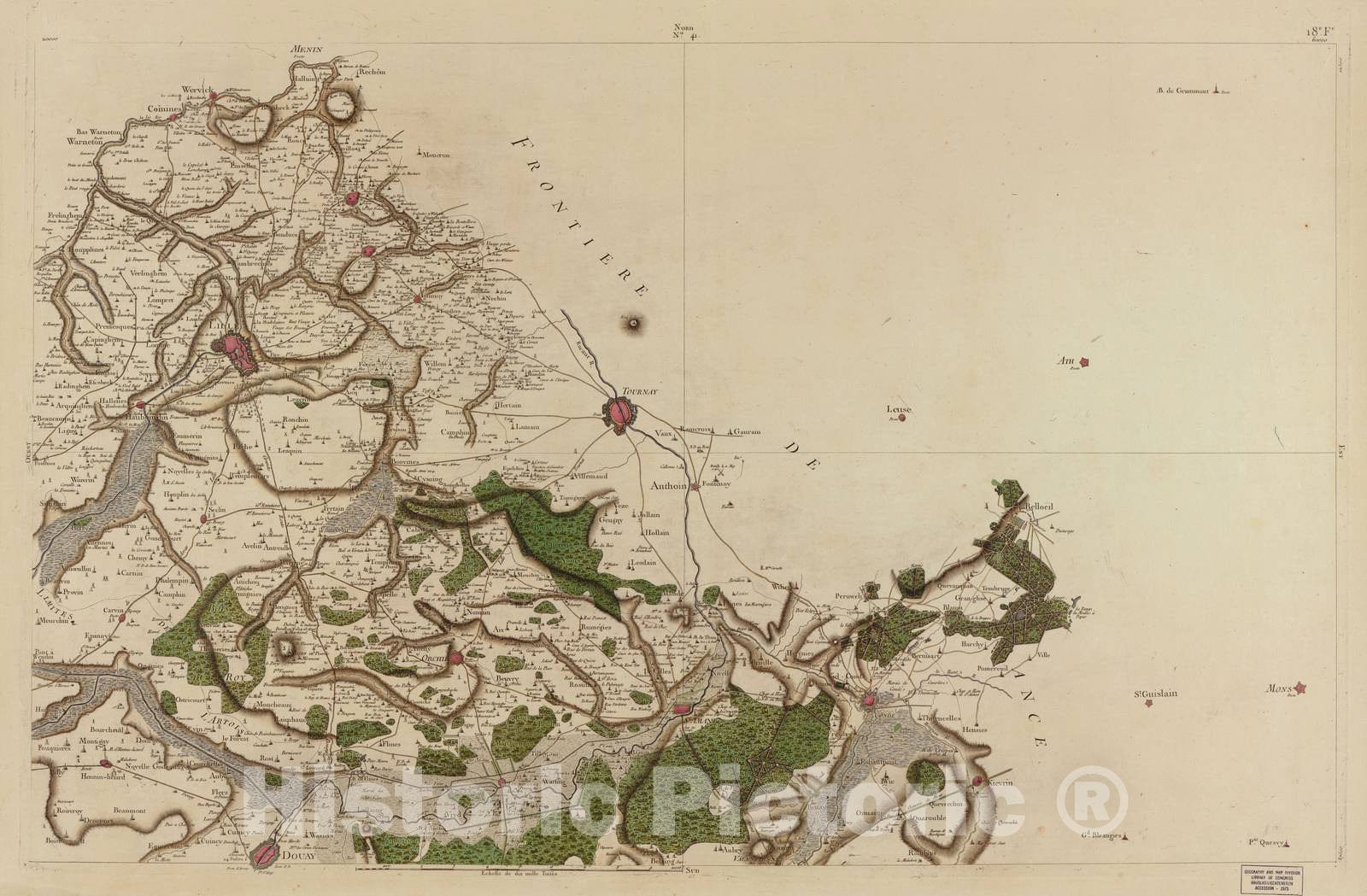 Historic 1756 Map - Carte de France - Image 43 of Copy 2 – Historic ...