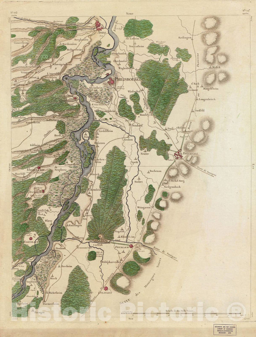 Historic 1756 Map - Carte de France - Image 179 of Copy 2 – Historic ...