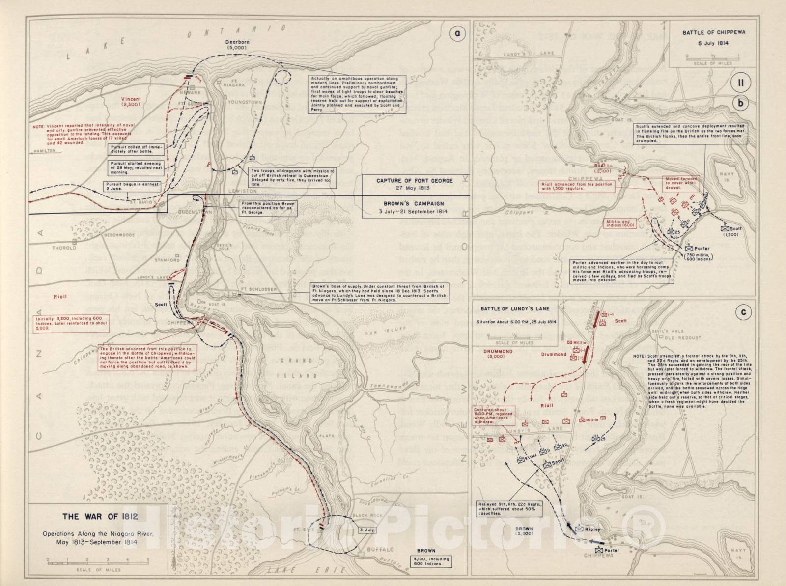 Historic 1962 Map - The West Point Atlas of The Civil War - War of 181 ...