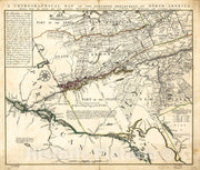 Historic 1780 Map - A chorographical map of The Northern Department of ...
