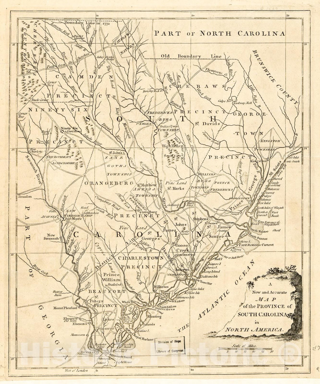 Printable Map North Carolina South Carolina North Carolina Typography