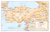 Historic 1983 Map - Turkey. - Historic Pictoric
