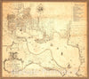 Historic 1792 Map - Plan of The Town of Baltimore and It's sic Environ ...