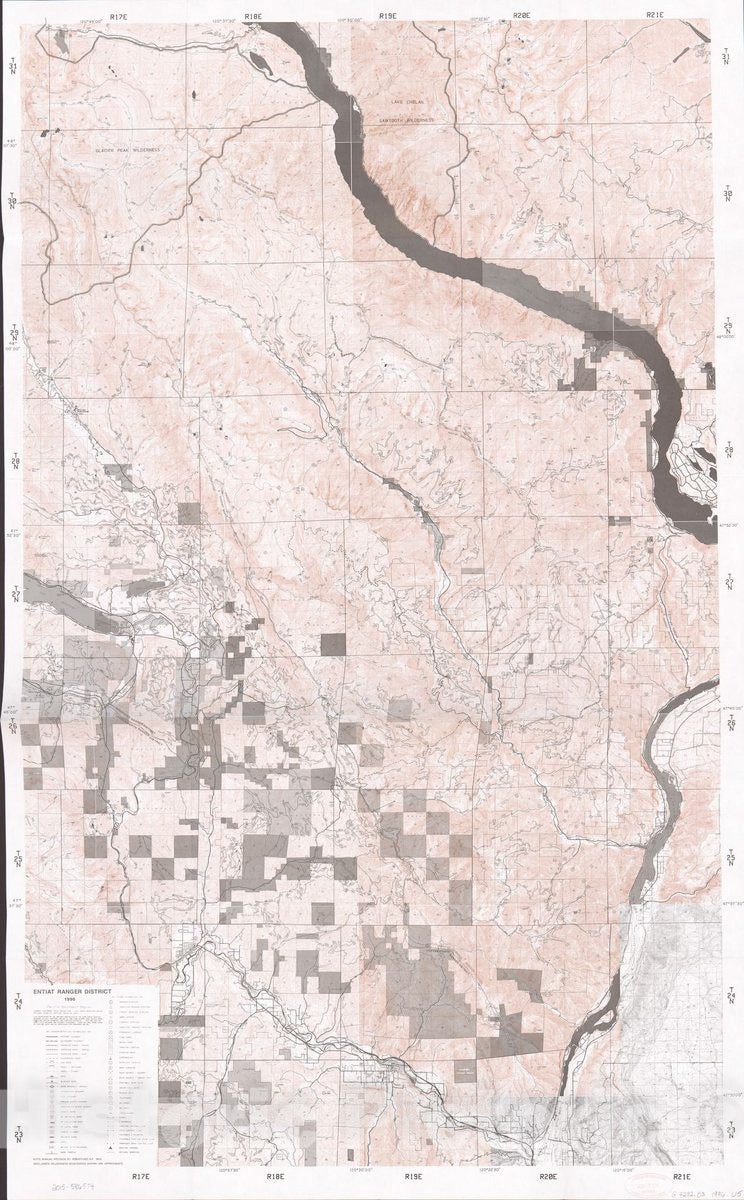 Historic 1996 Map - Entiat Ranger District – Historic Pictoric