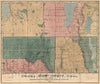Historic 1887 Map - Official map of Modoc County, California - Historic ...