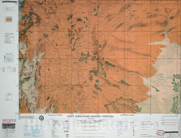 Historic Map - Joint Operations Graphic (Ground). - Rila Joo de Almeid ...