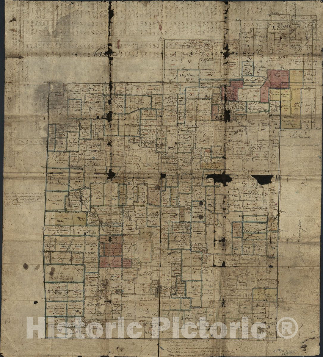 Historic 1834 Map - Charleston. – Historic Pictoric