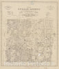 Historic 1881 Map - Map of Collin County, Texas - Historic Pictoric