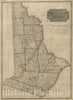Historic 1814 Map - A map of Wayne & Pike Counties, Pennsylvania : she ...