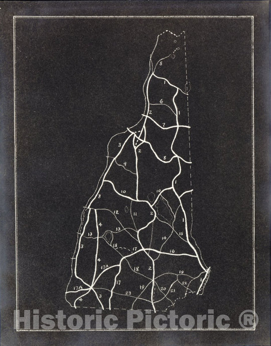 Historic 1927 Map - Collection of maps Relating to Publication of;New ...
