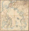 Historic 1855 Map - Map of The Arctic and Adjacent Regions - Historic ...